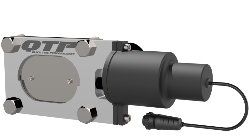 QTP Bolt-On QTEC Low Profile Oval Electric Cutout Valve – dynosourceperformance
