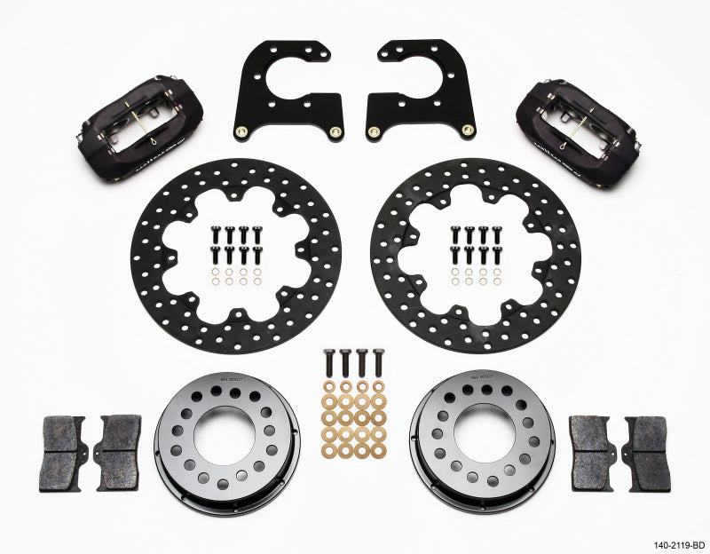 Wilwood Forged Dynalite Rear Drag Kit Drilled Rotor New Big Ford 2.50i – dynosourceperformance