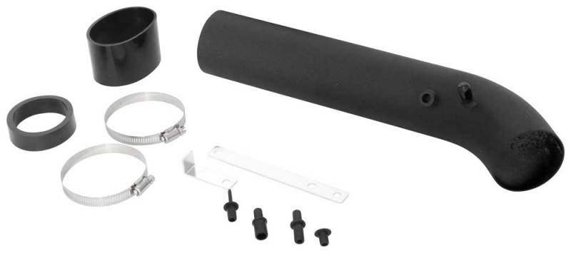 Spectre Universal Intake Tube Kit 3in. - Aluminum - Black ...