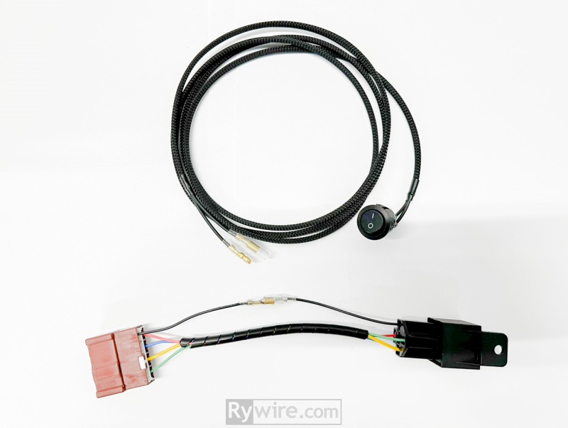 Rywire OBD1/OBD2 1992+ Vehicles Main Relay Kill Switch Harness ...